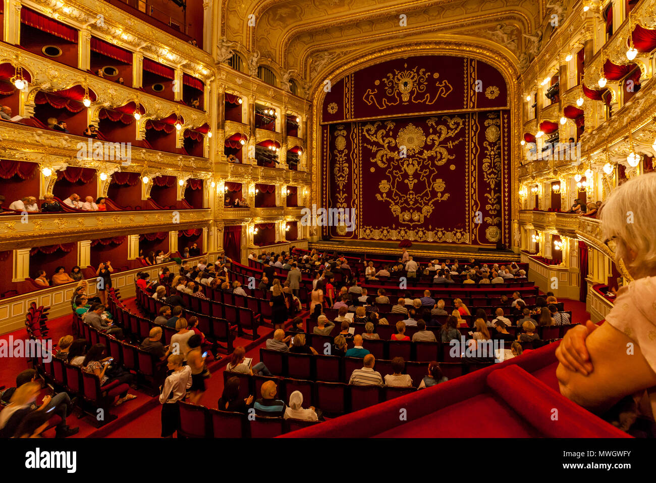 Odessa opera house inside hi-res stock photography and images - Alamy