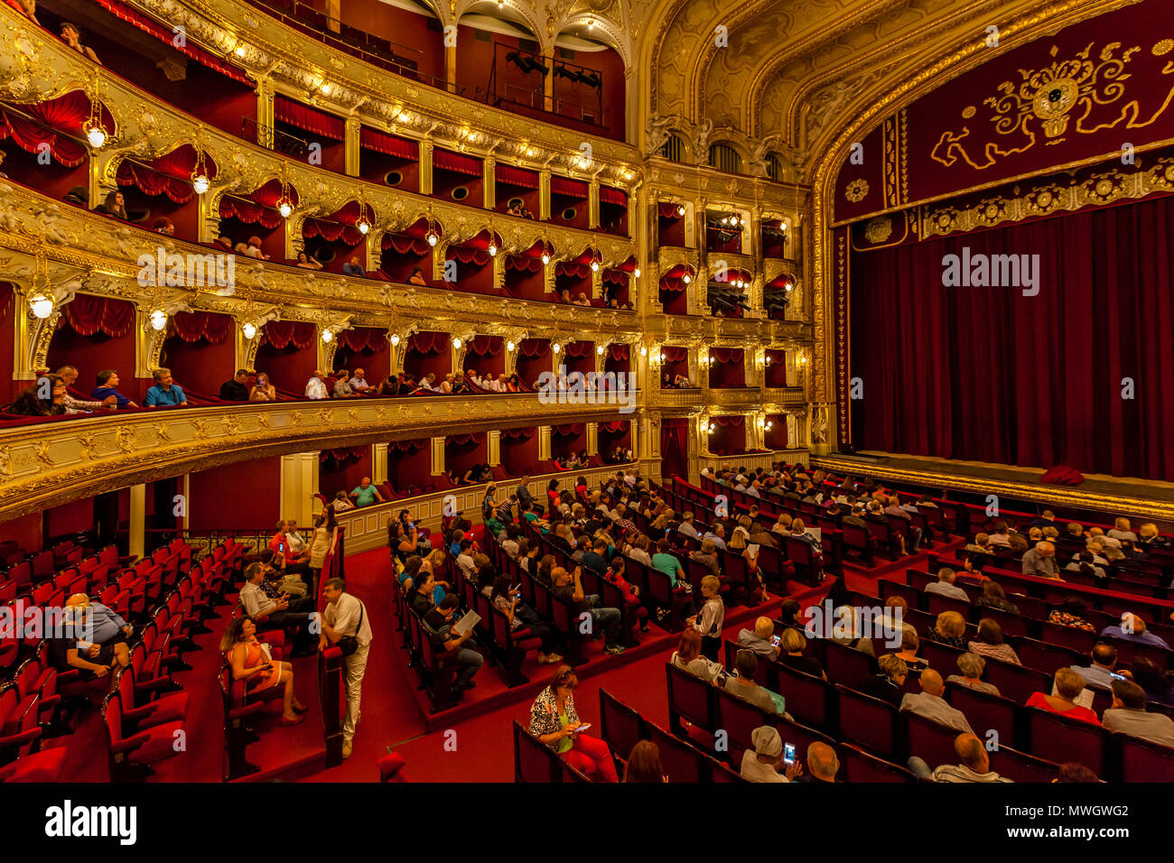 Odessa opera house inside hi-res stock photography and images - Alamy