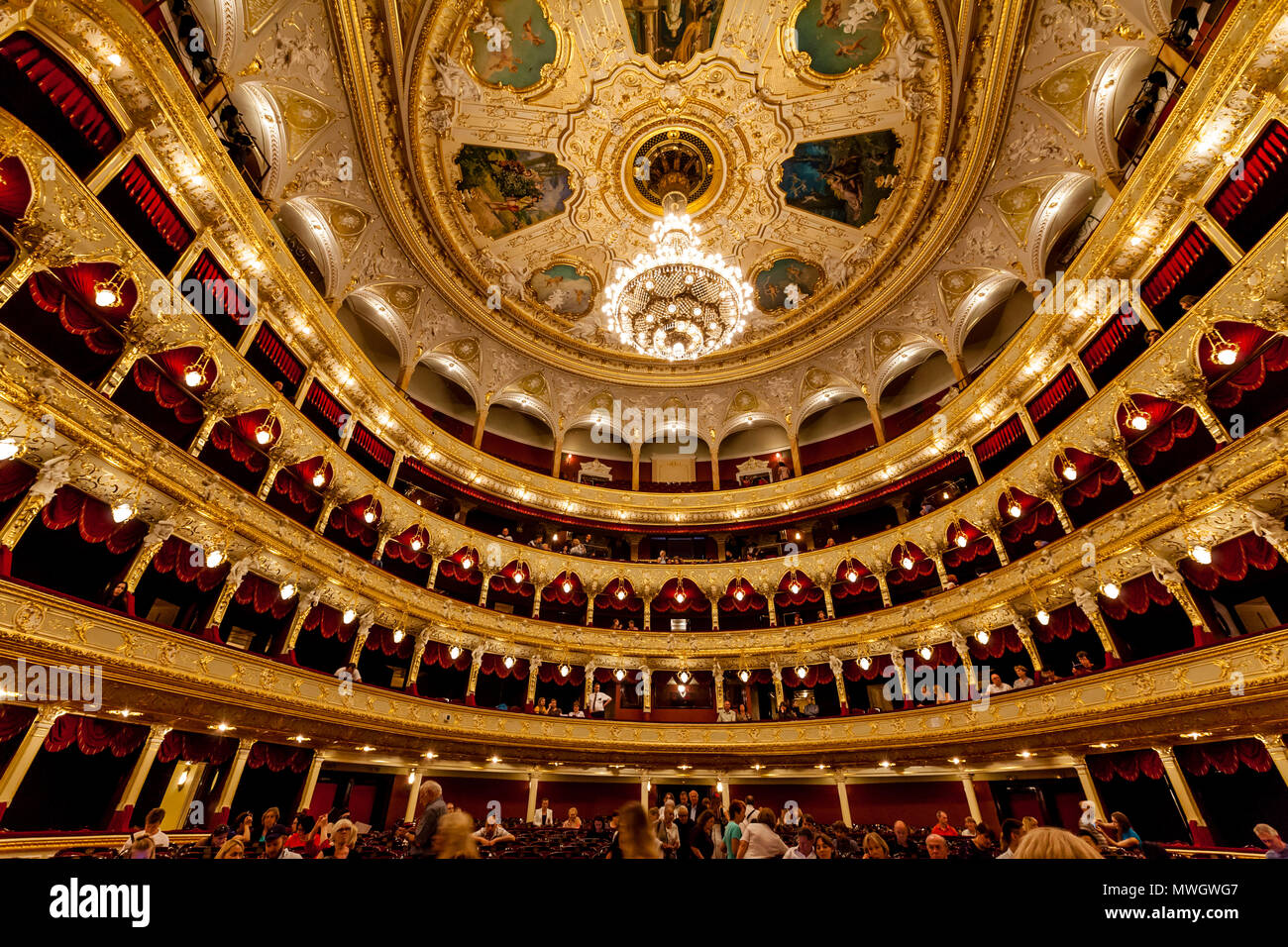 Odessa opera house inside hi-res stock photography and images - Alamy