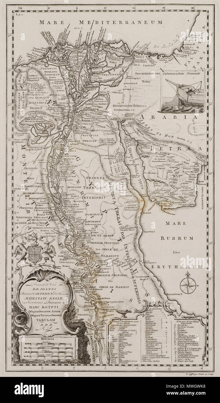 1745 world map hi-res stock photography and images - Alamy