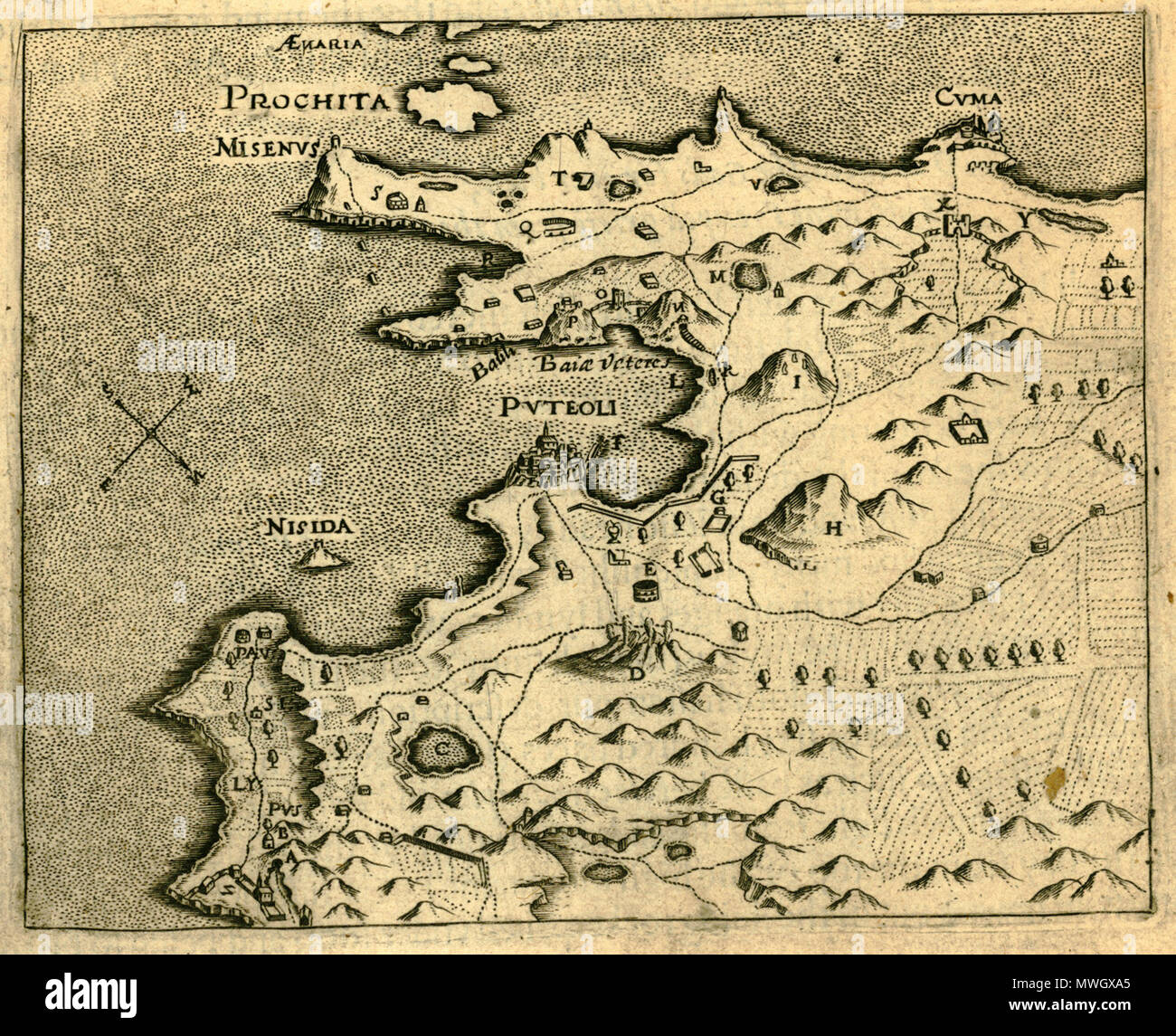 George sandys map hi-res stock photography and images - Alamy