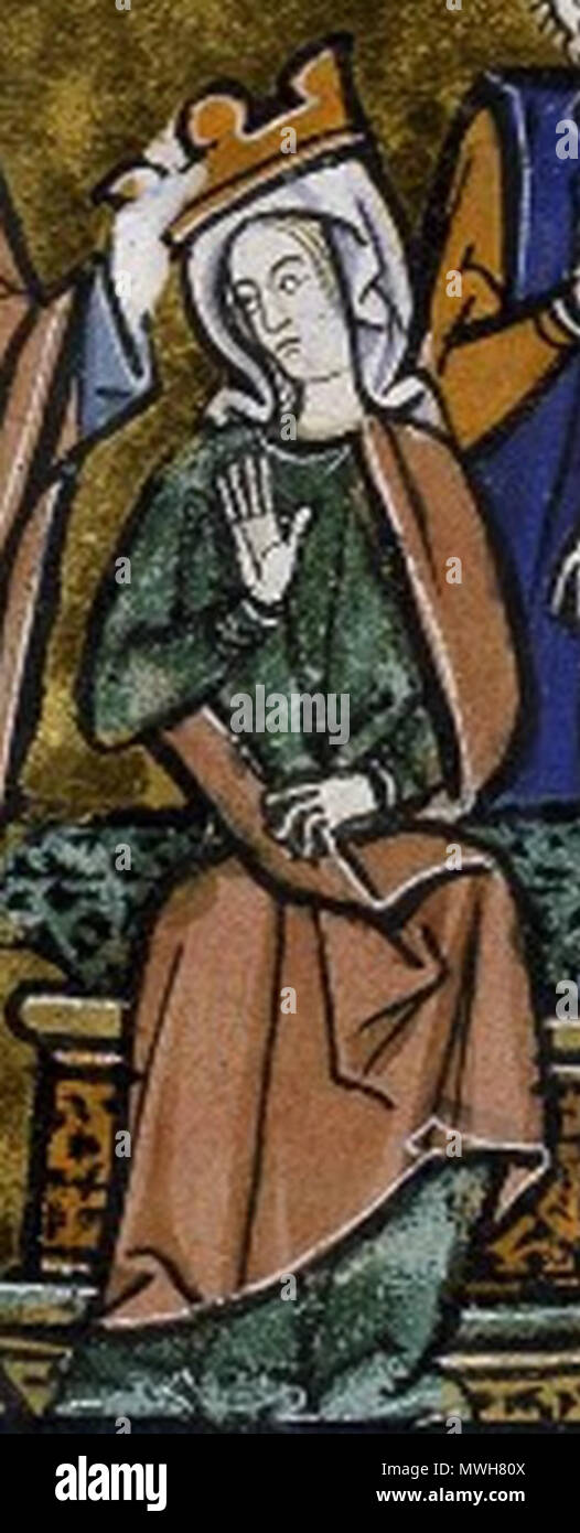 . Français : Couronnement de Melisende . 13th century. Anonymous 411 ...