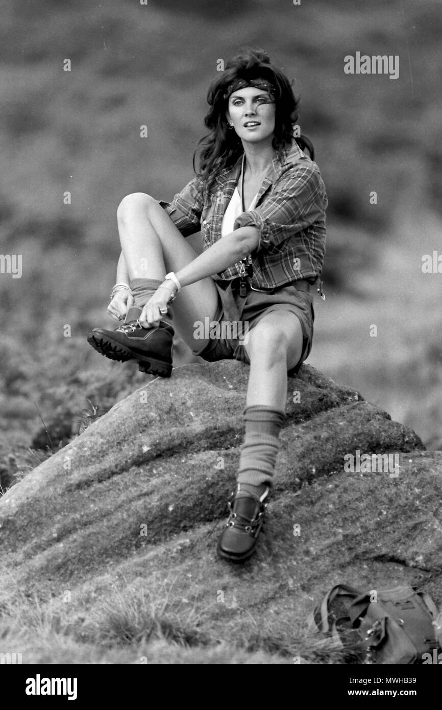 Caroline munro model hi-res stock photography and images - Alamy