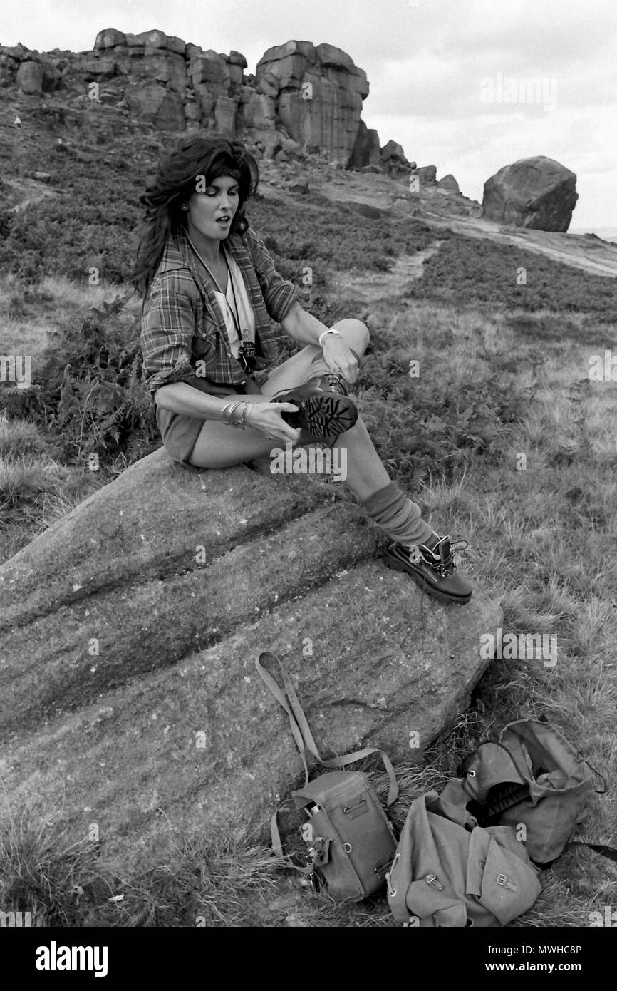 Caroline munro model hi-res stock photography and images - Alamy
