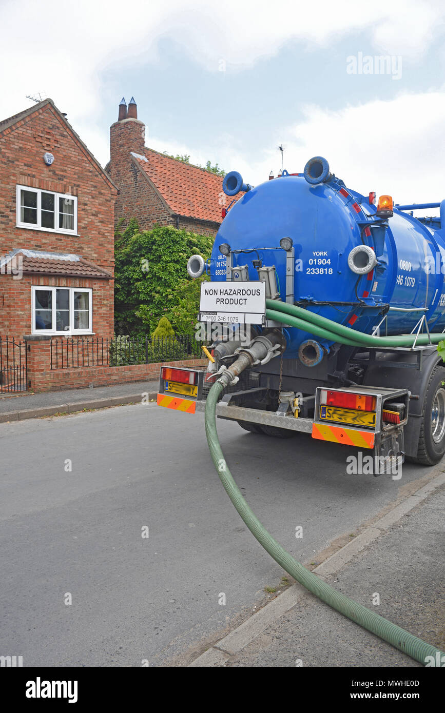 Septic truck hi-res stock photography and images - Alamy