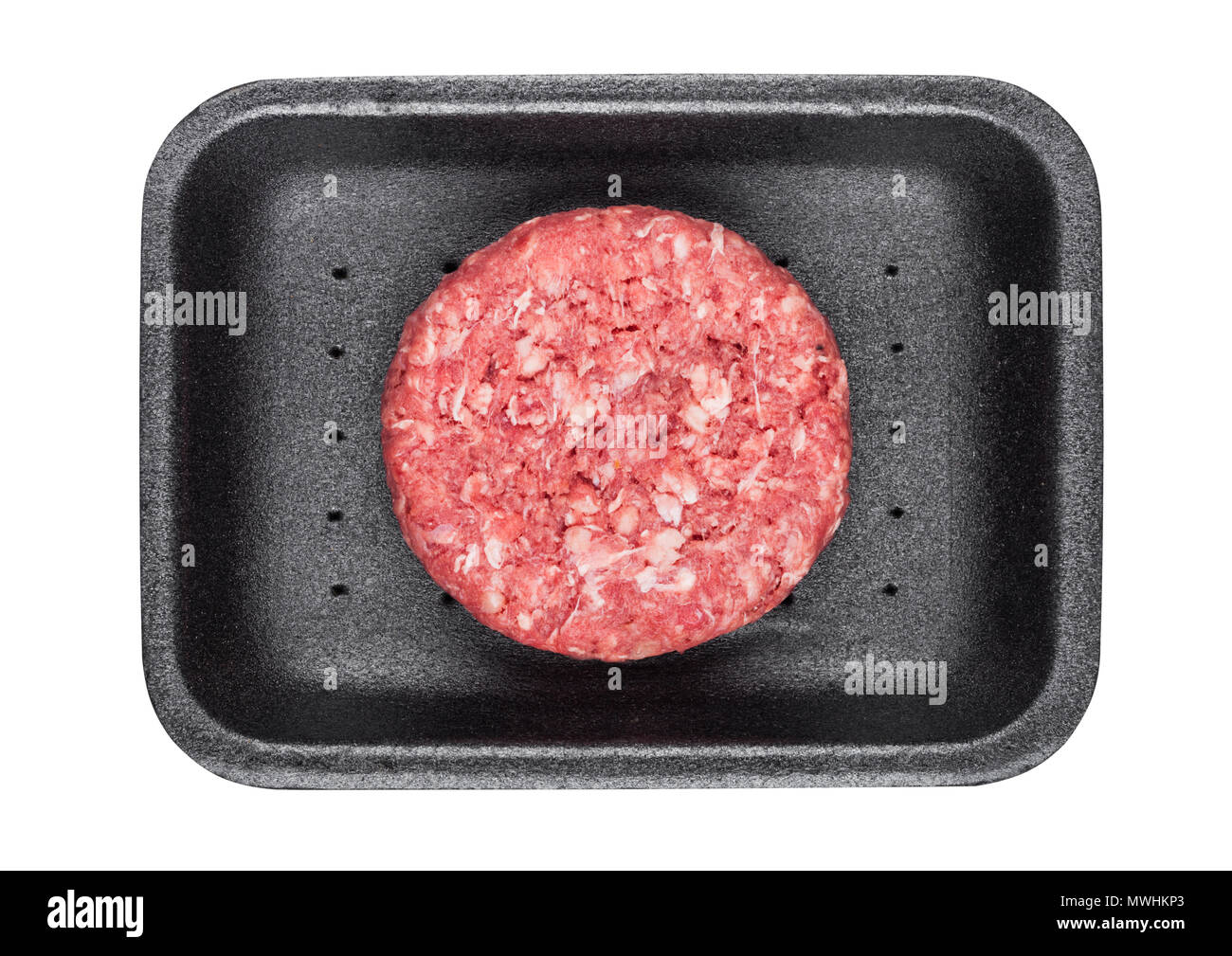 Fresh beef burger in Cut Out Stock Images & Pictures - Alamy