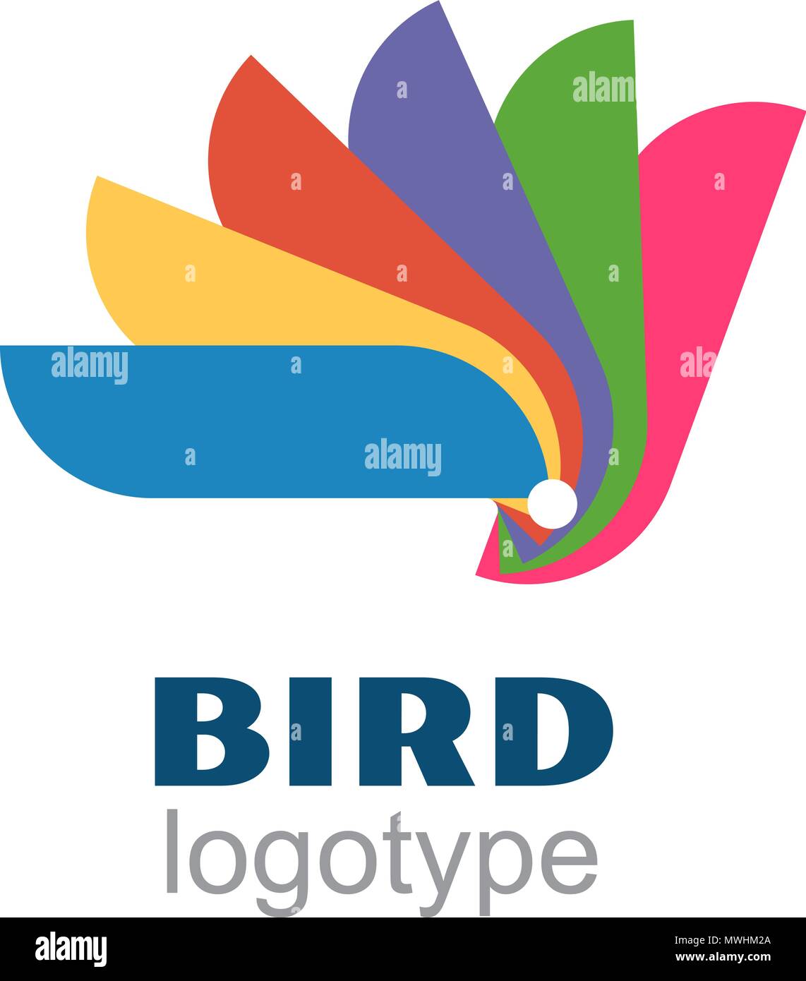 Bird in flight logo Stock Vector Image & Art - Alamy