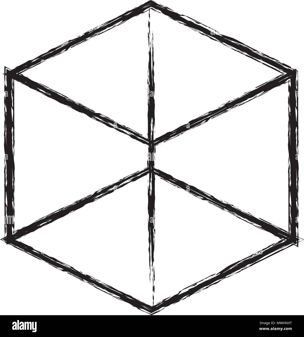 cube geometric figure icon Stock Vector Image & Art - Alamy