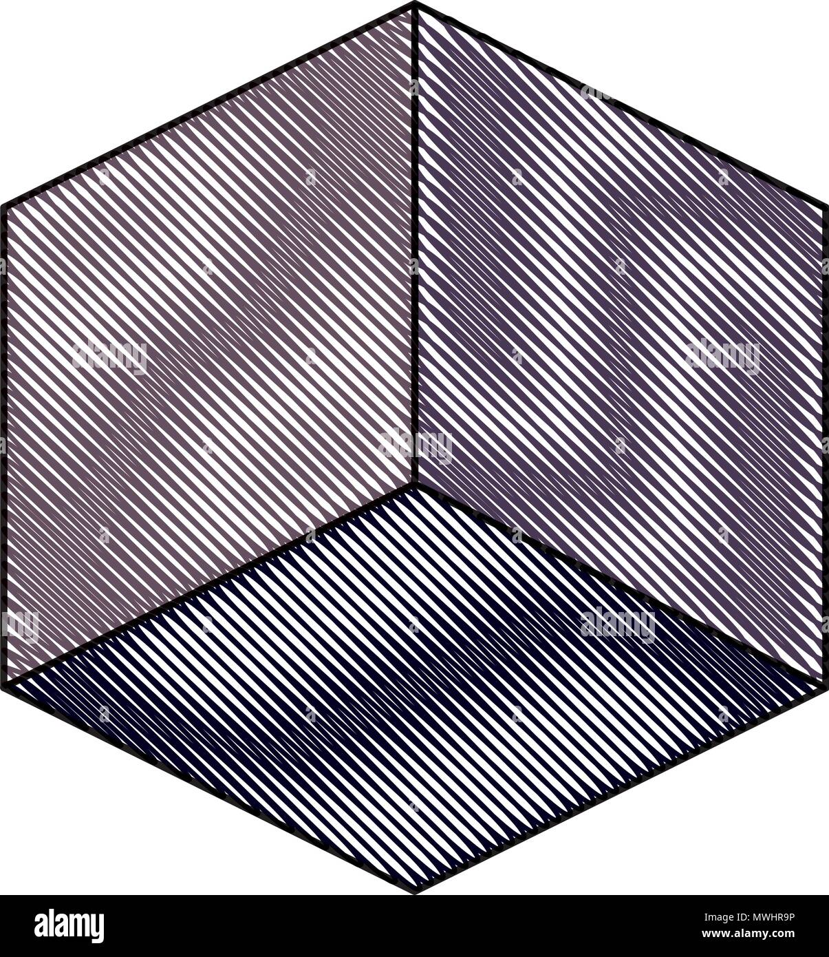 cube geometric figure icon Stock Vector Image & Art - Alamy