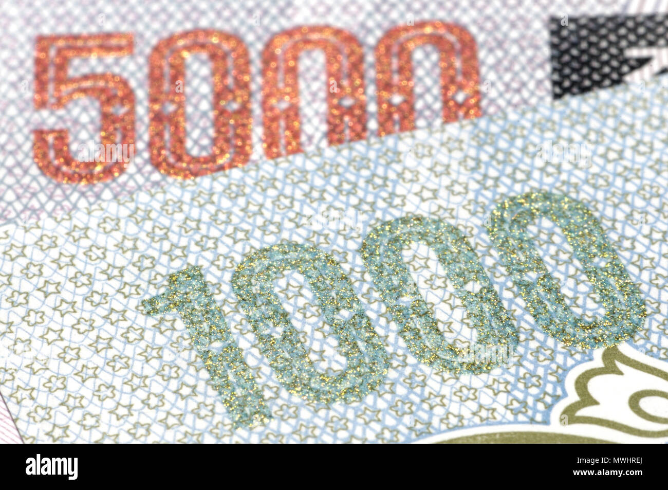 5000 bill hi-res stock photography and images - Alamy
