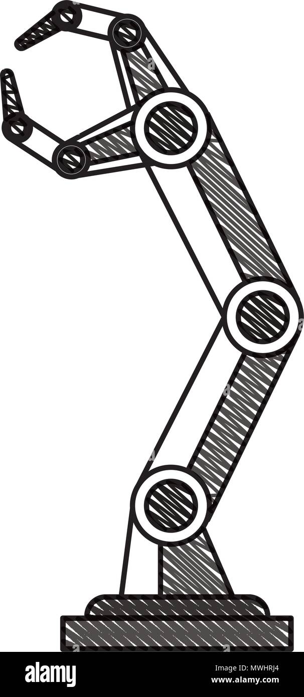 robotic hand isolated icon Stock Vector Image & Art - Alamy