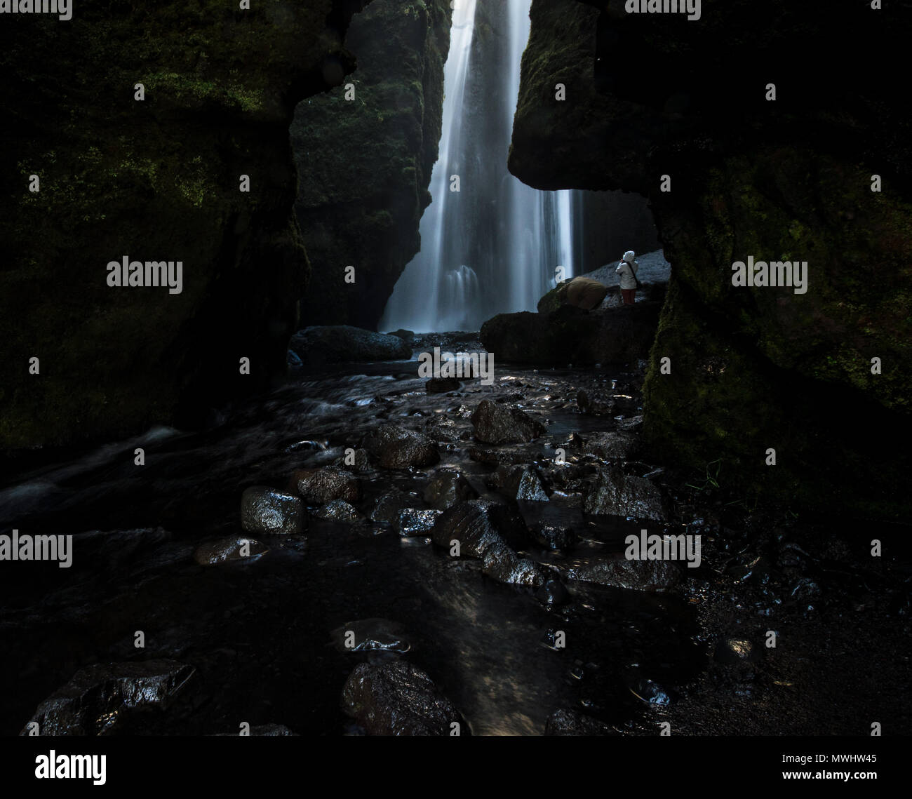 Gljúfrabúi waterfall hi-res stock photography and images - Alamy