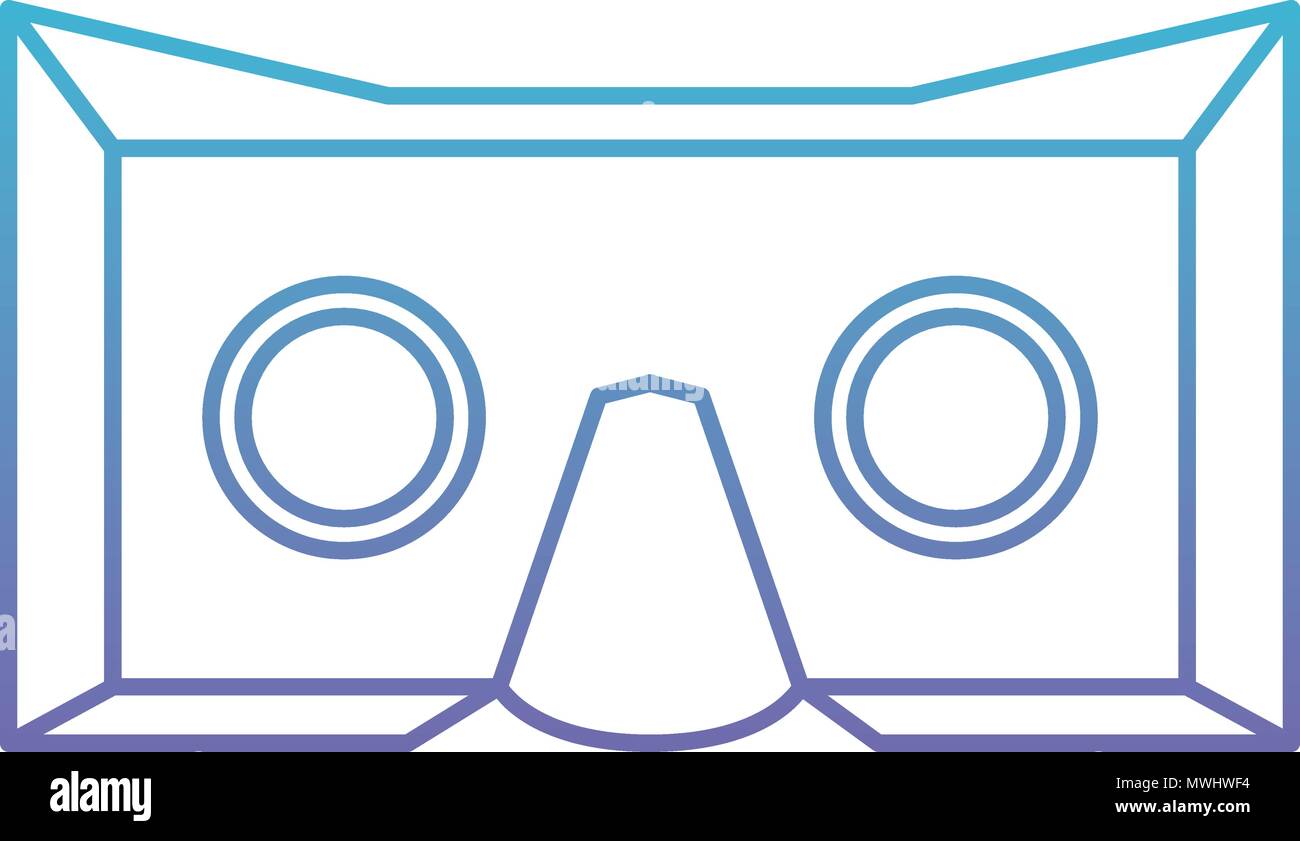 reality virtual mask technology Stock Vector Image & Art - Alamy