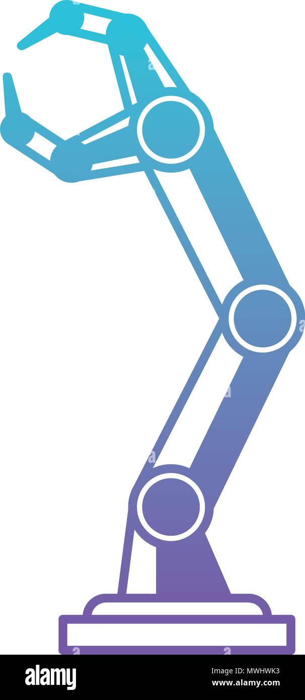 robotic hand isolated icon Stock Vector Image & Art - Alamy