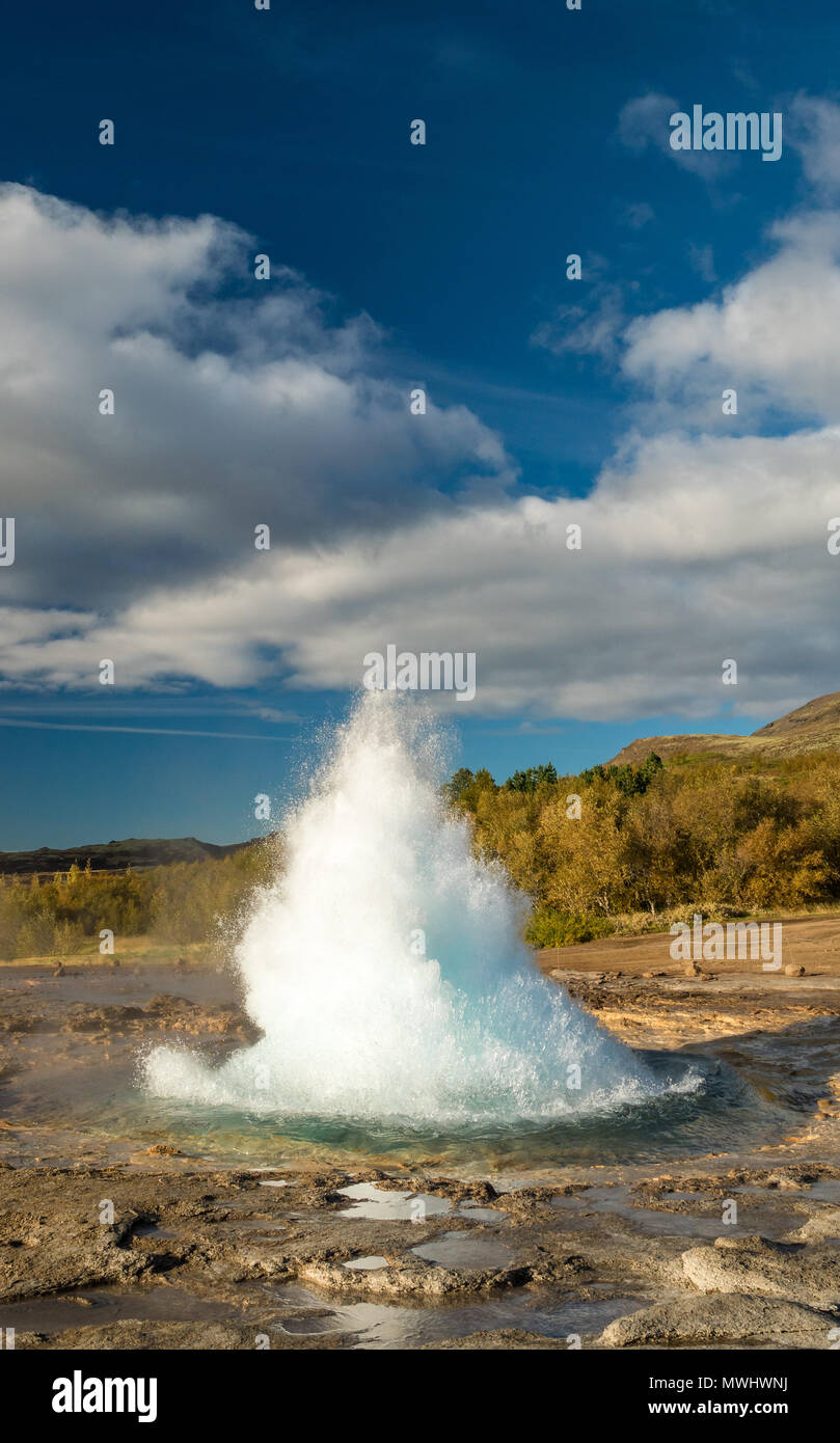 Strokkur geyser hi-res stock photography and images - Alamy