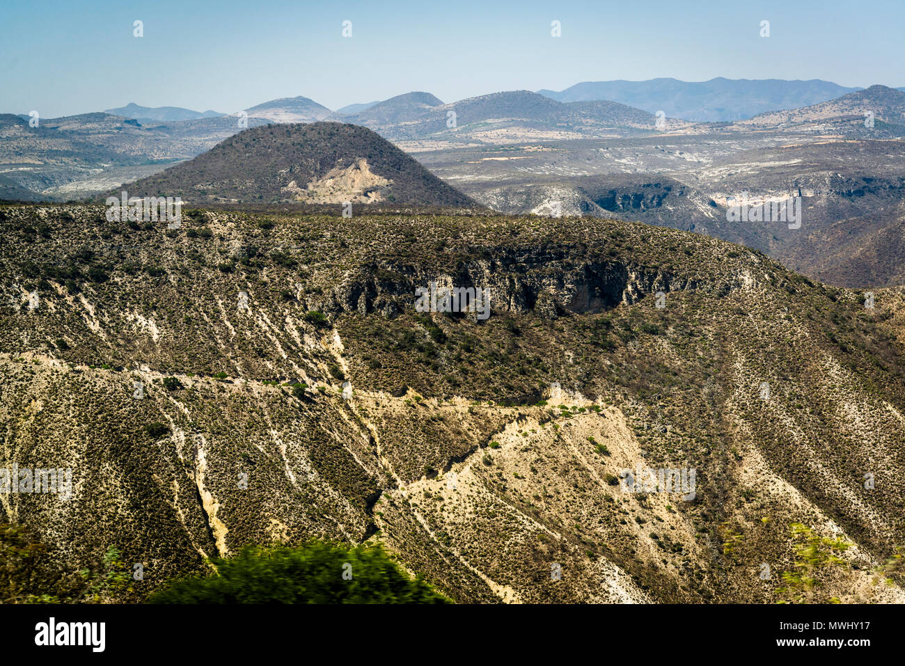 Mountainous landscape in the state of Oaxaca, Mexico Stock Photo - Alamy