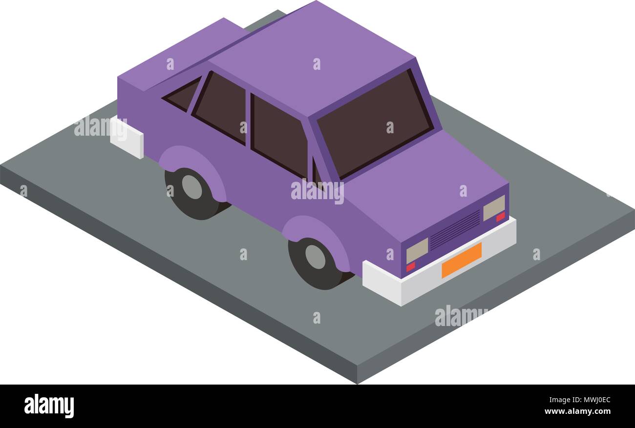 sedan car isometric icon Stock Vector Image & Art - Alamy
