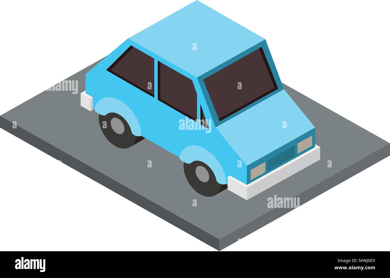 sedan car isometric icon Stock Vector Image & Art - Alamy