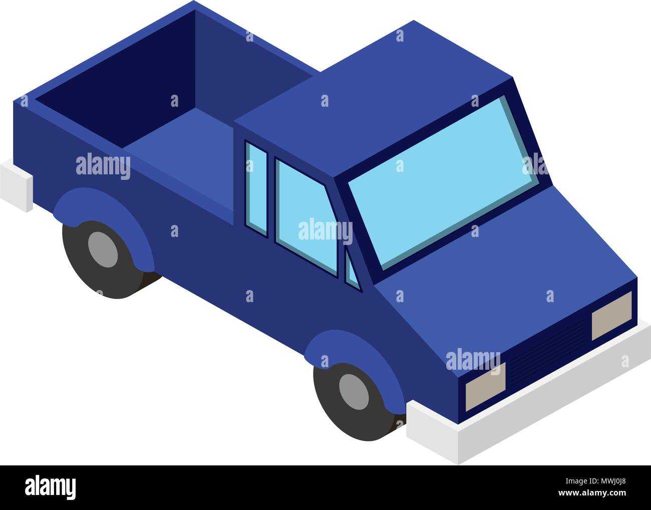 van vehicle isometric icon Stock Vector Image & Art - Alamy