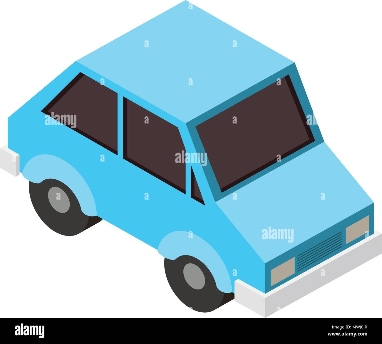 sedan car isometric icon Stock Vector Image & Art - Alamy