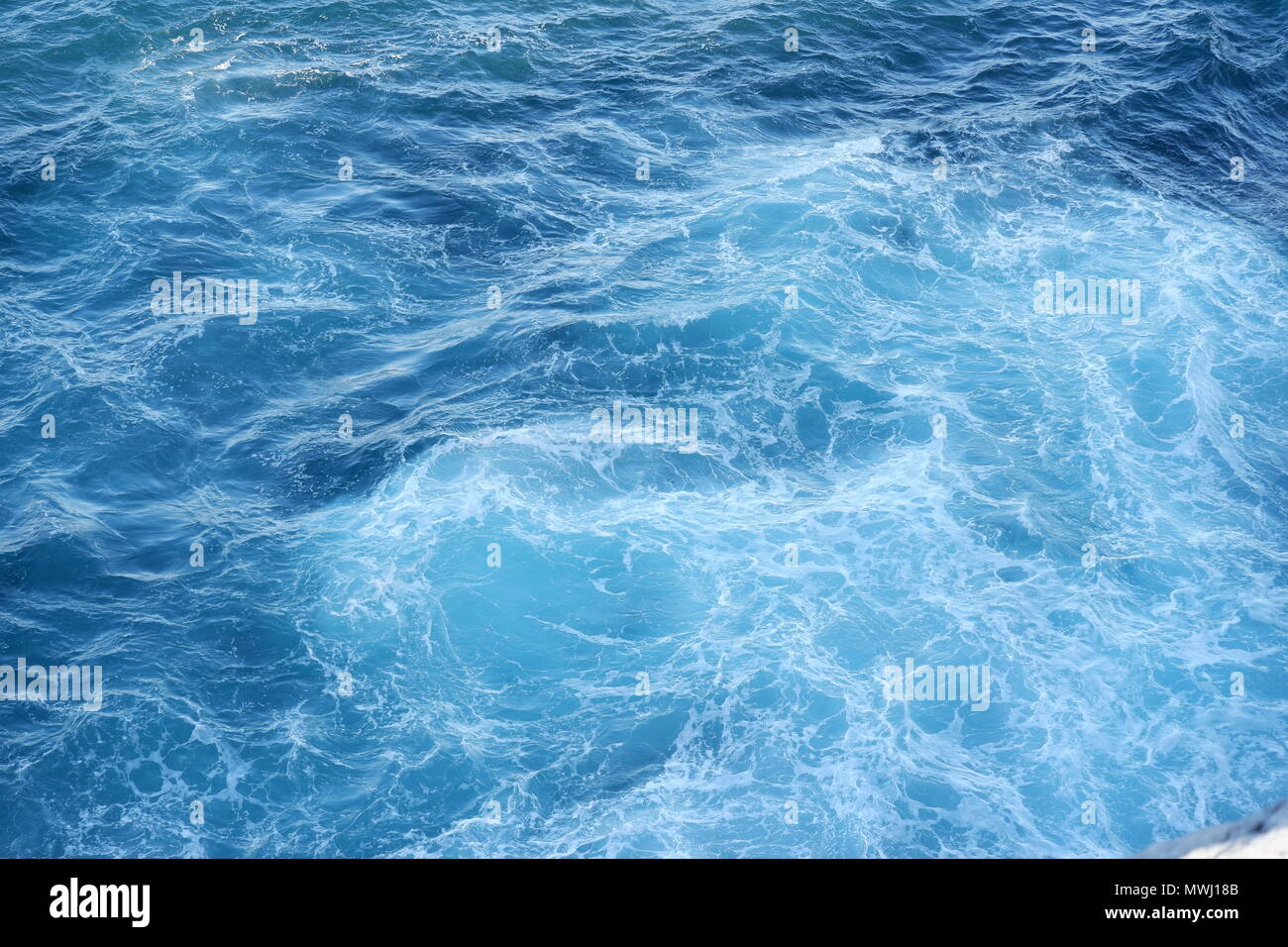 The blue sea Stock Photo - Alamy