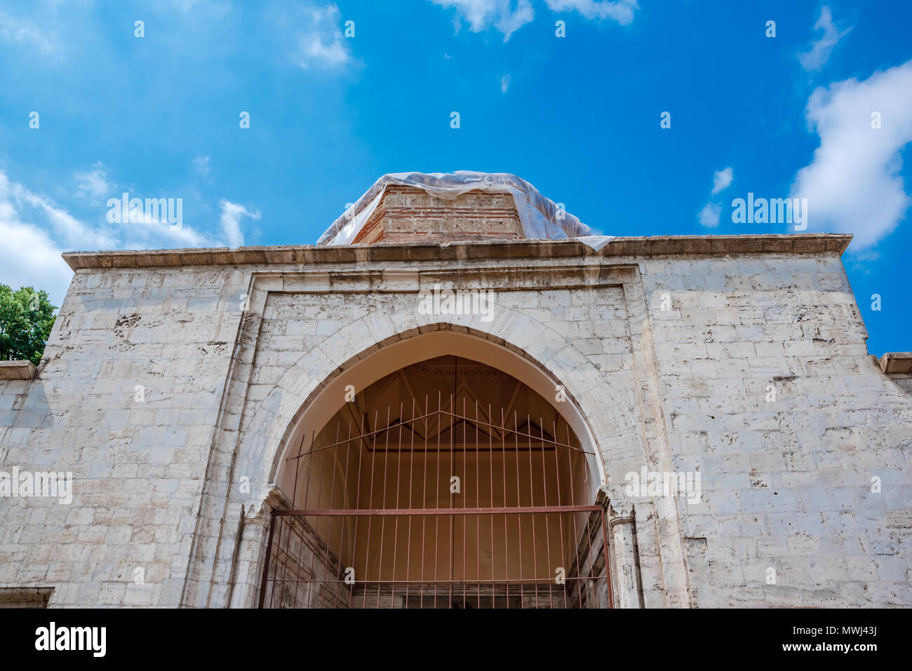 View of Yildirim Bayezid complex,a mosque complex complex built by ...