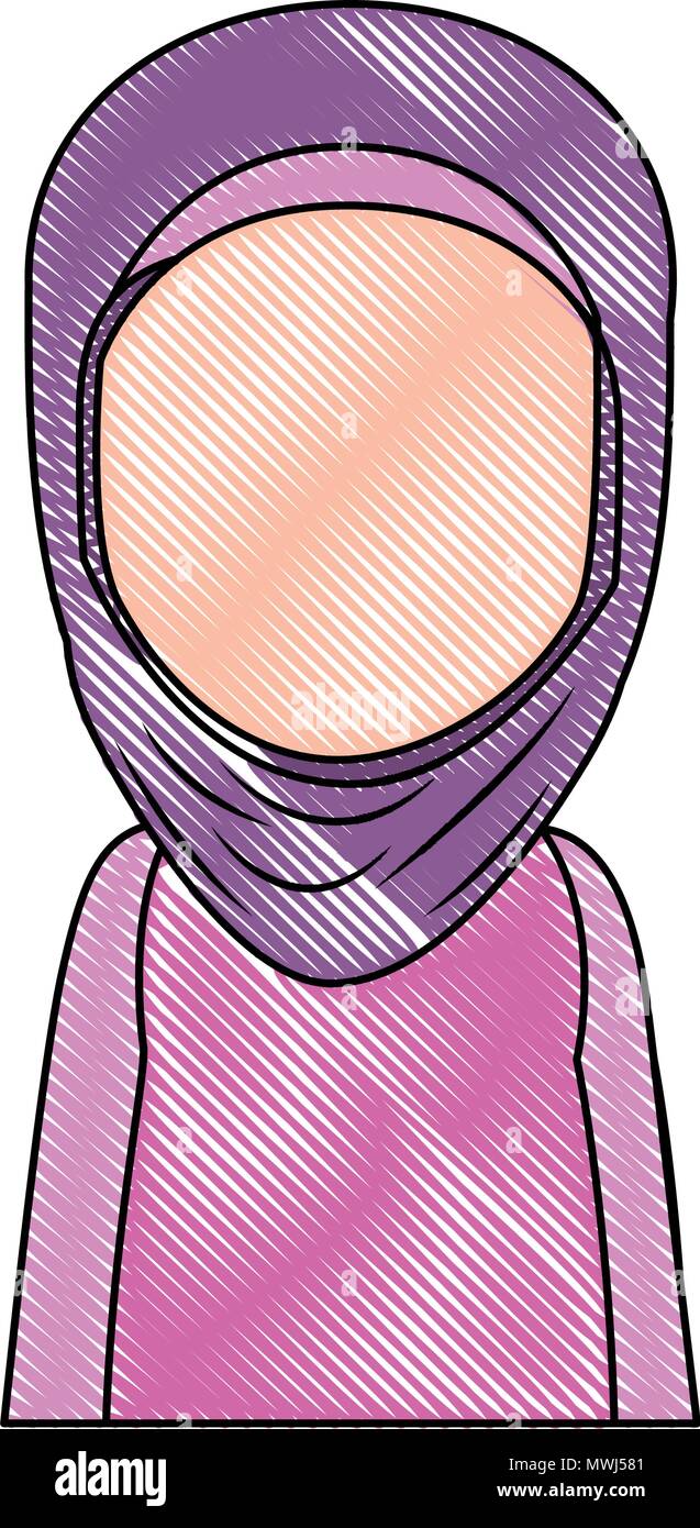 Muslim woman avatar character Stock Vector Image & Art - Alamy
