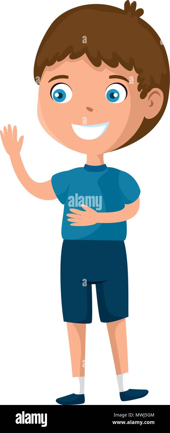 little boy son character Stock Vector Image & Art - Alamy