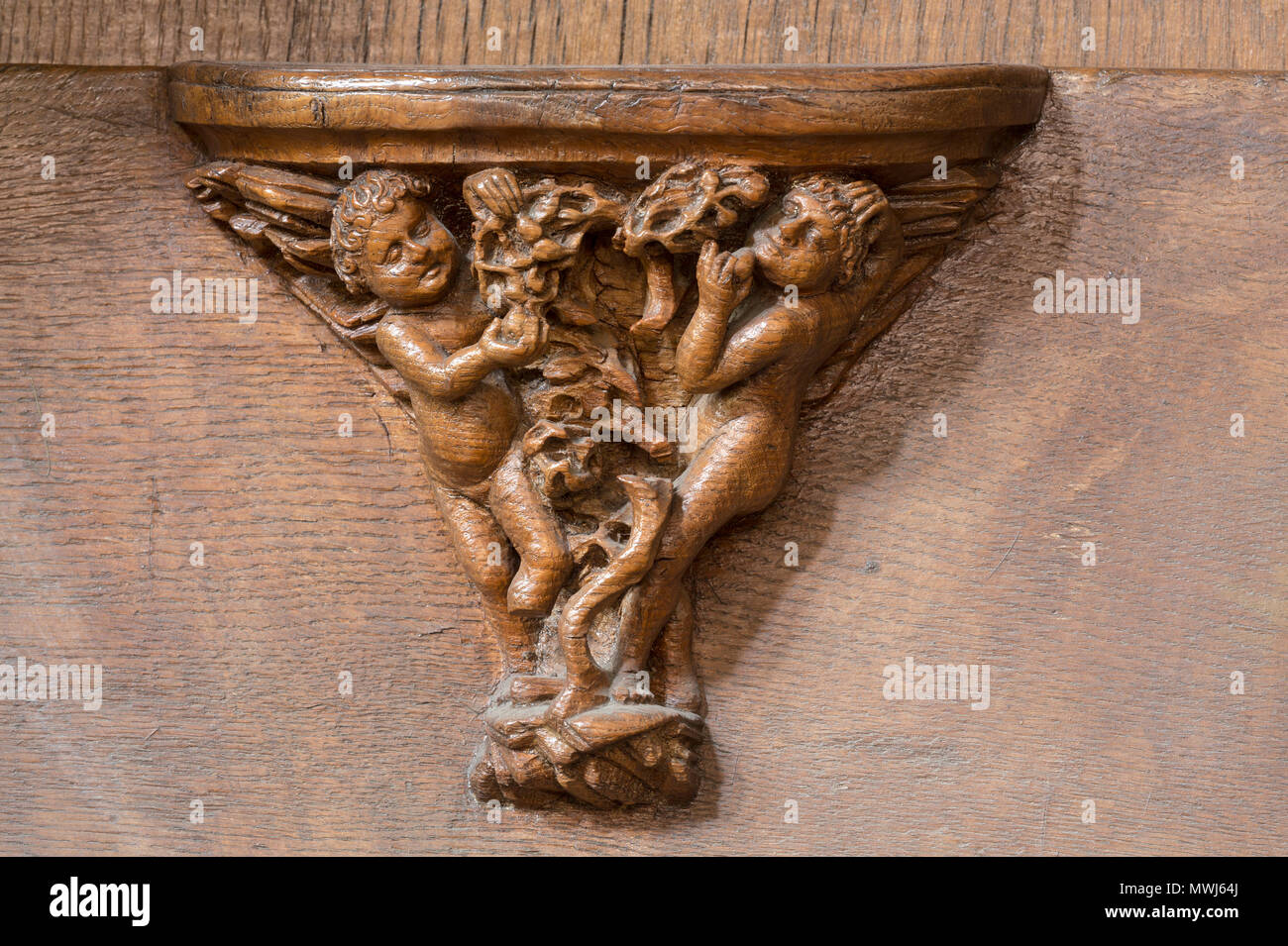Konstanz, Münster, Chorgestühl, Bildhauer Heinrich Yselin und Simon ...