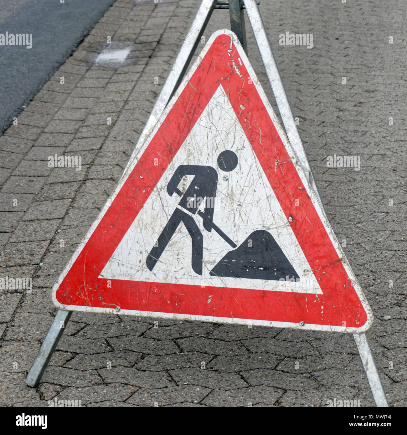 Construction Site Sign Board High Resolution Stock Photography and ...