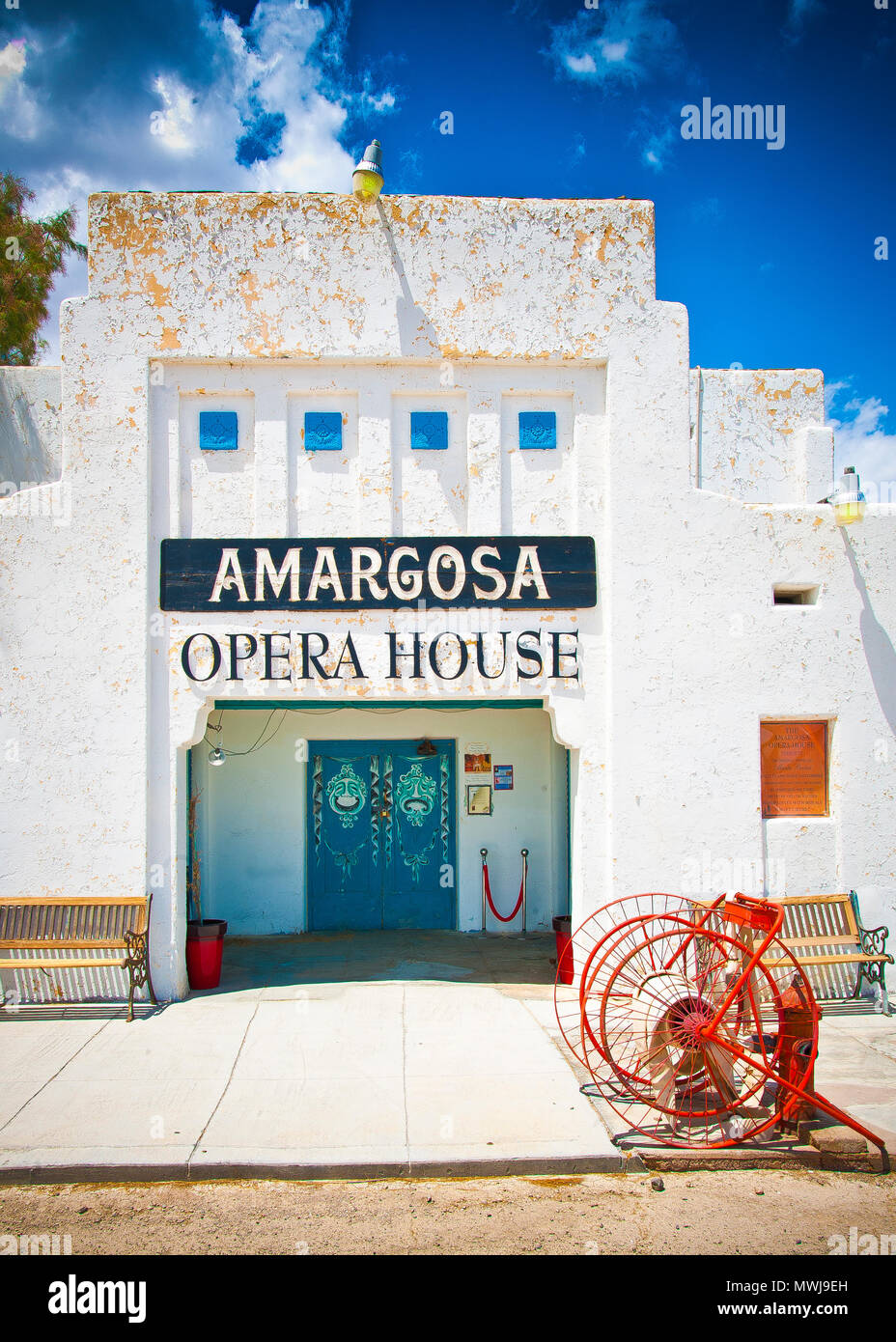 the most unlikely place, you would find a opera house,Amargosa Opera ...
