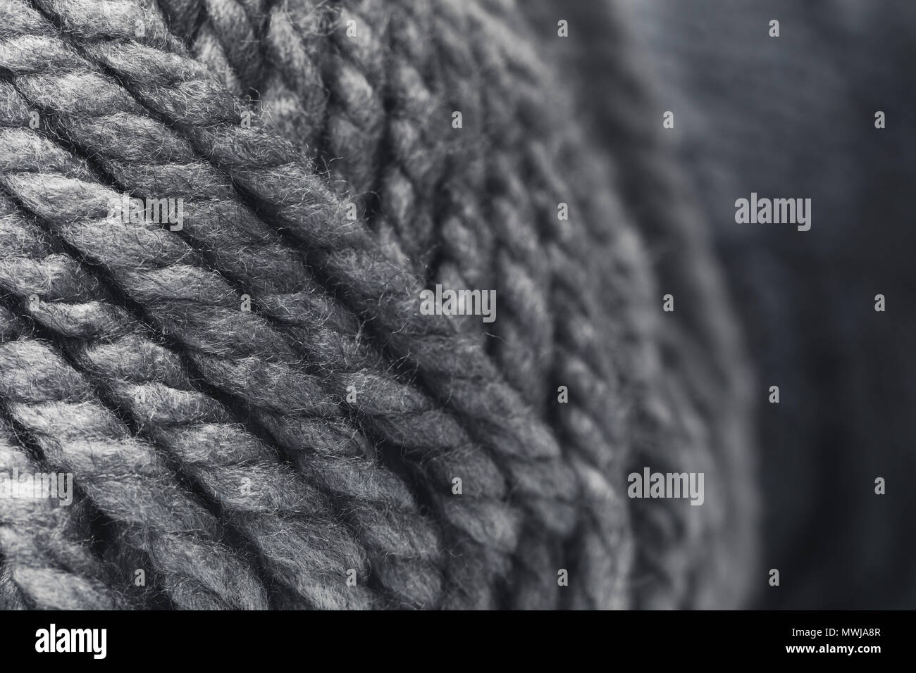 Grey yarn hi-res stock photography and images - Alamy