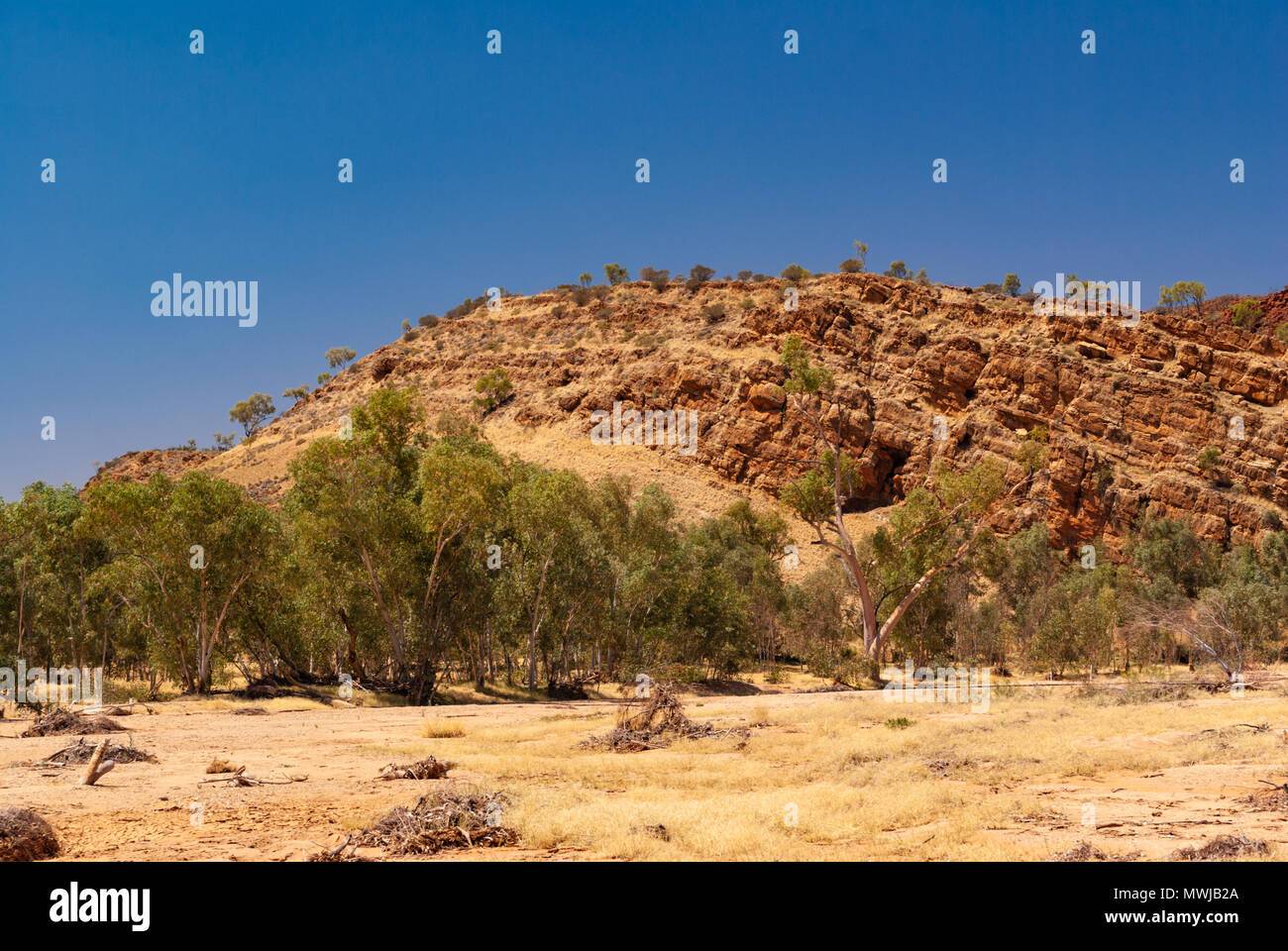 East MacDonnell Ranges near Alice Springs, Northern Territories ...