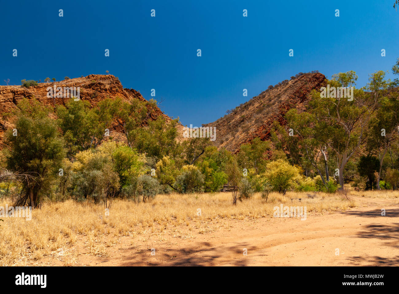 East MacDonnell Ranges near Alice Springs, Northern Territories ...
