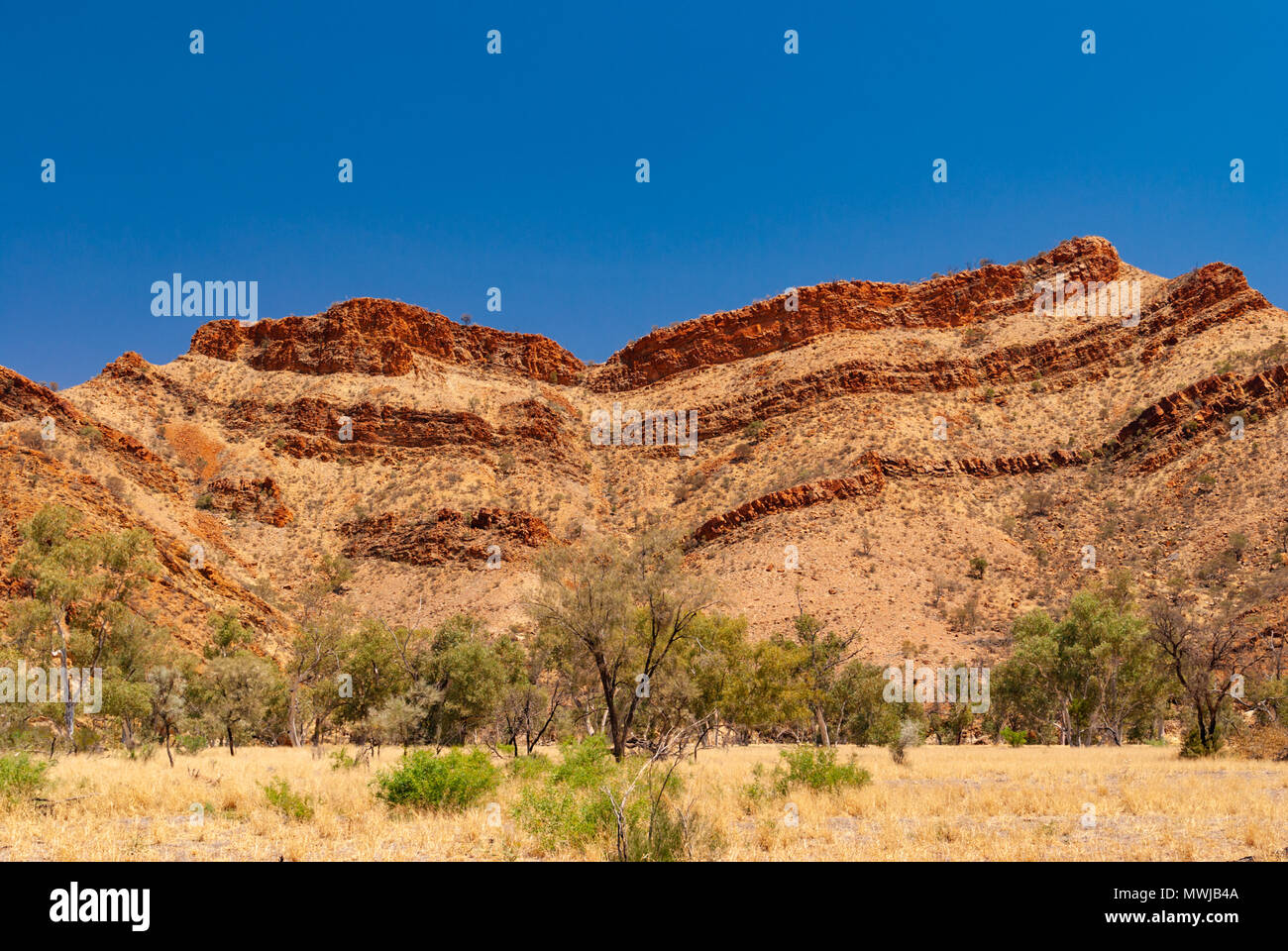 East MacDonnell Ranges near Alice Springs, Northern Territories ...