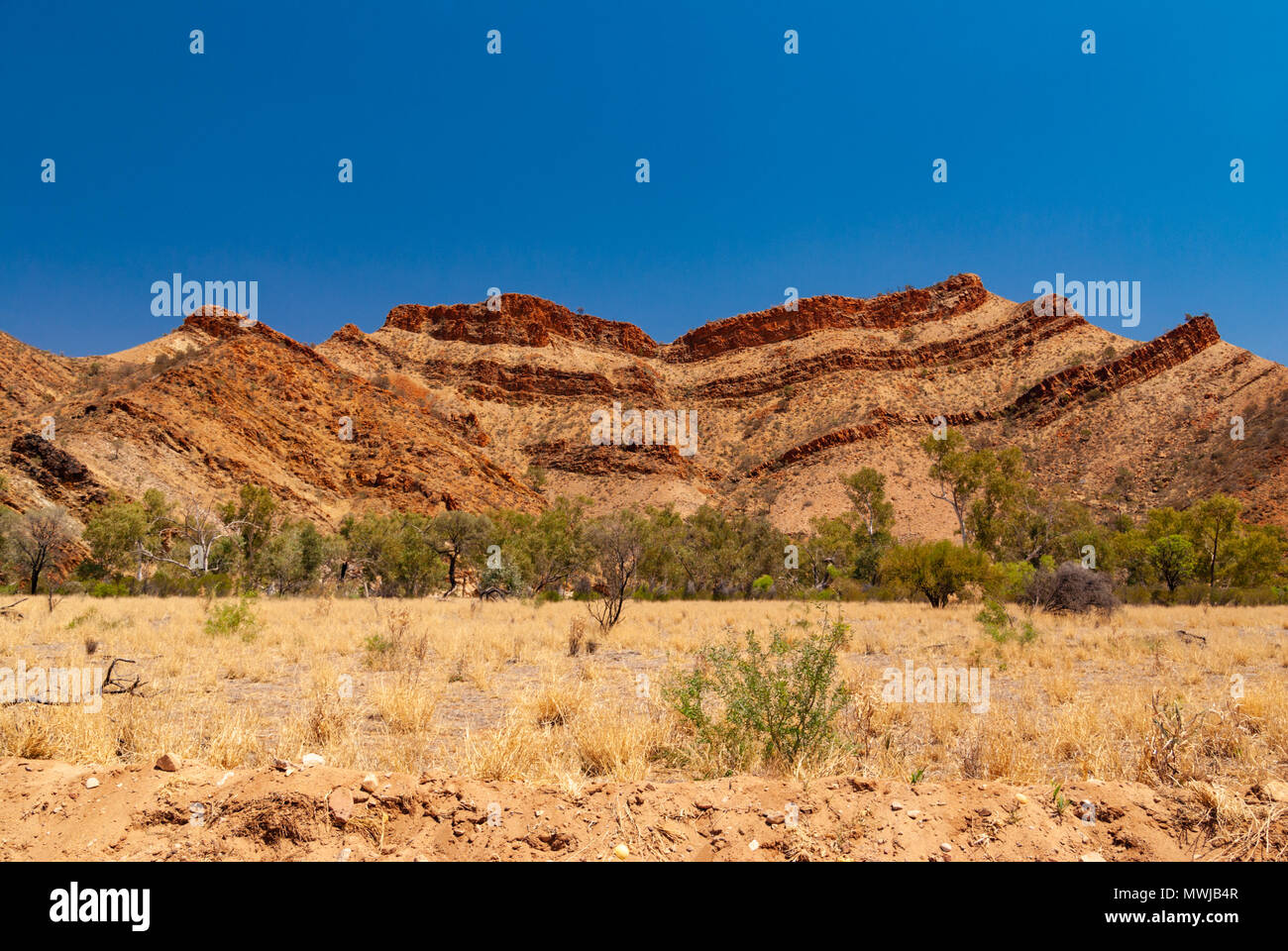 East MacDonnell Ranges near Alice Springs, Northern Territories ...