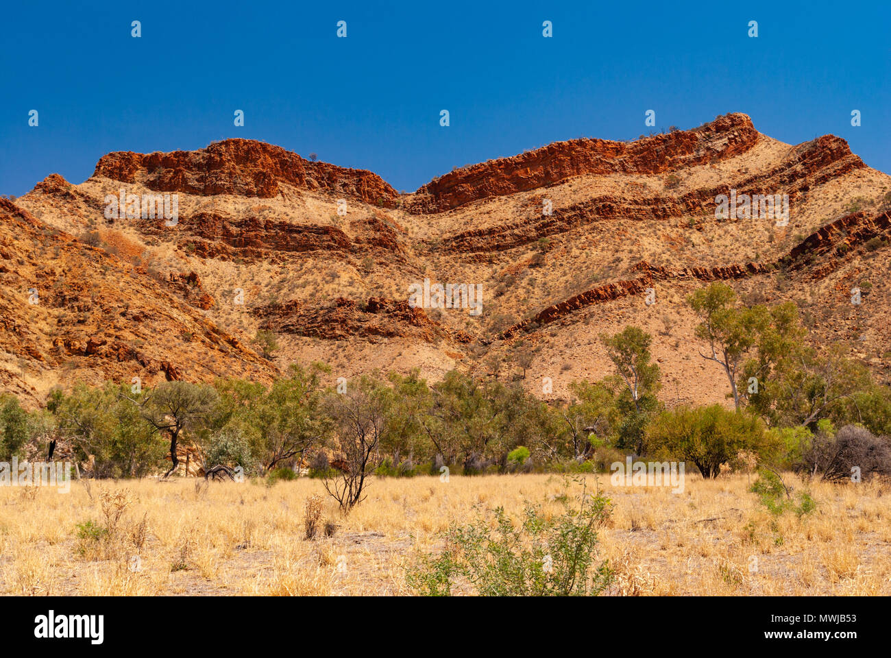 East MacDonnell Ranges near Alice Springs, Northern Territories ...