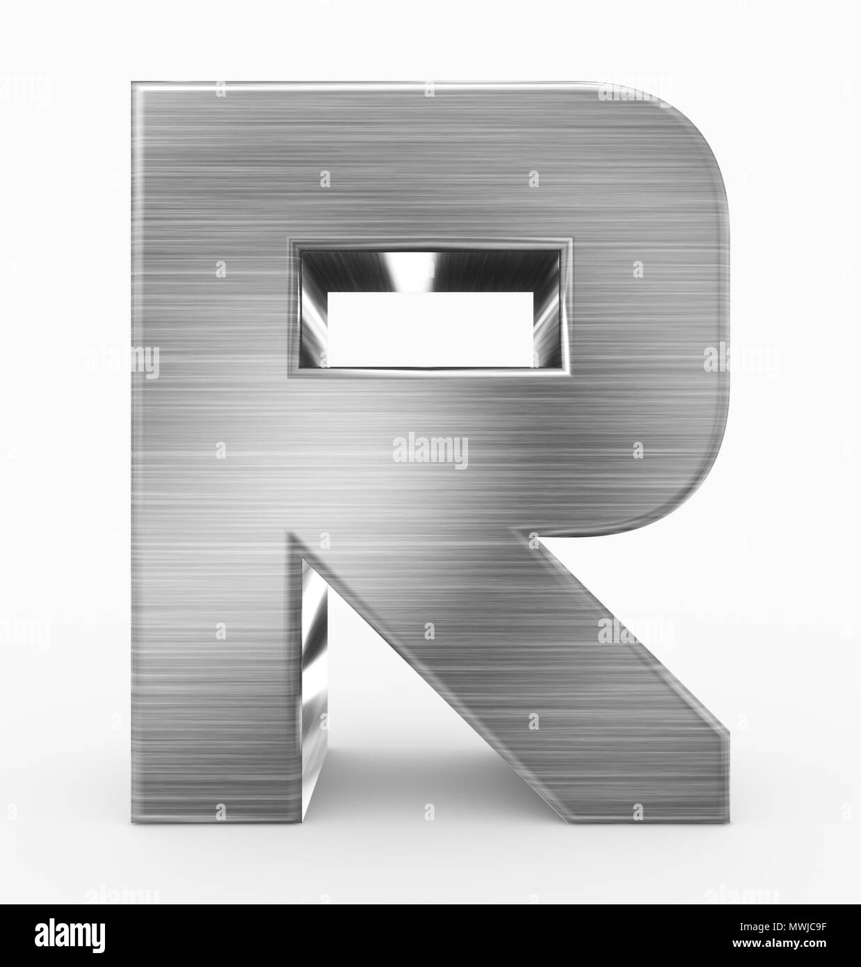 3d r letters Black and White Stock Photos & Images - Alamy