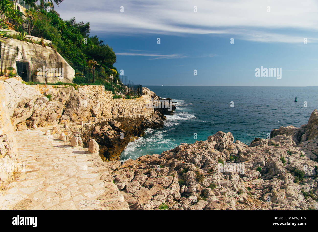 Hike near Coco beach;nice, France Stock Photo - Alamy