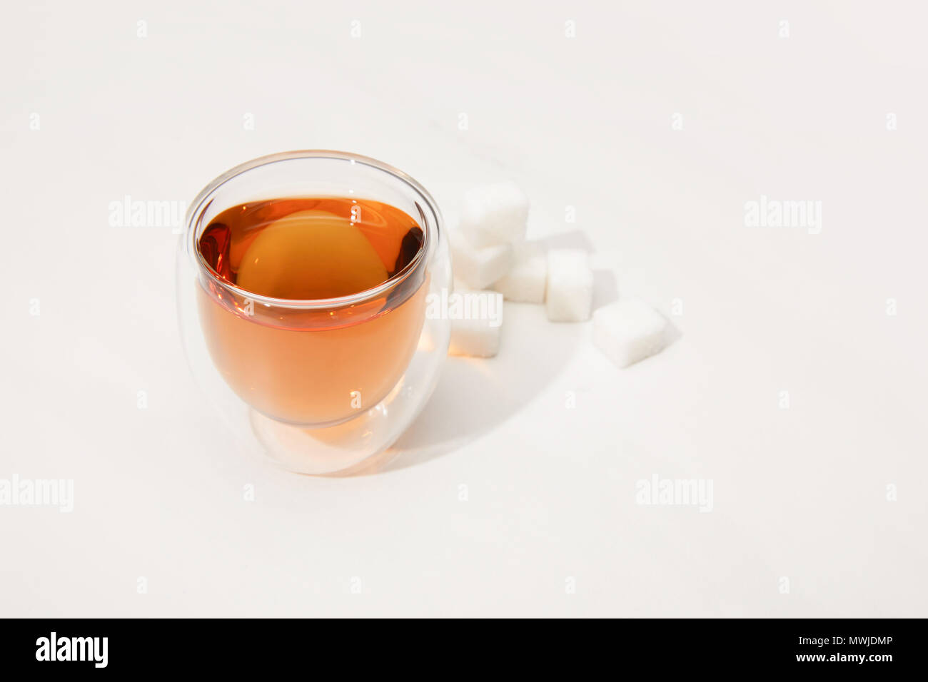 Tea with sugar cubes hi-res stock photography and images - Alamy