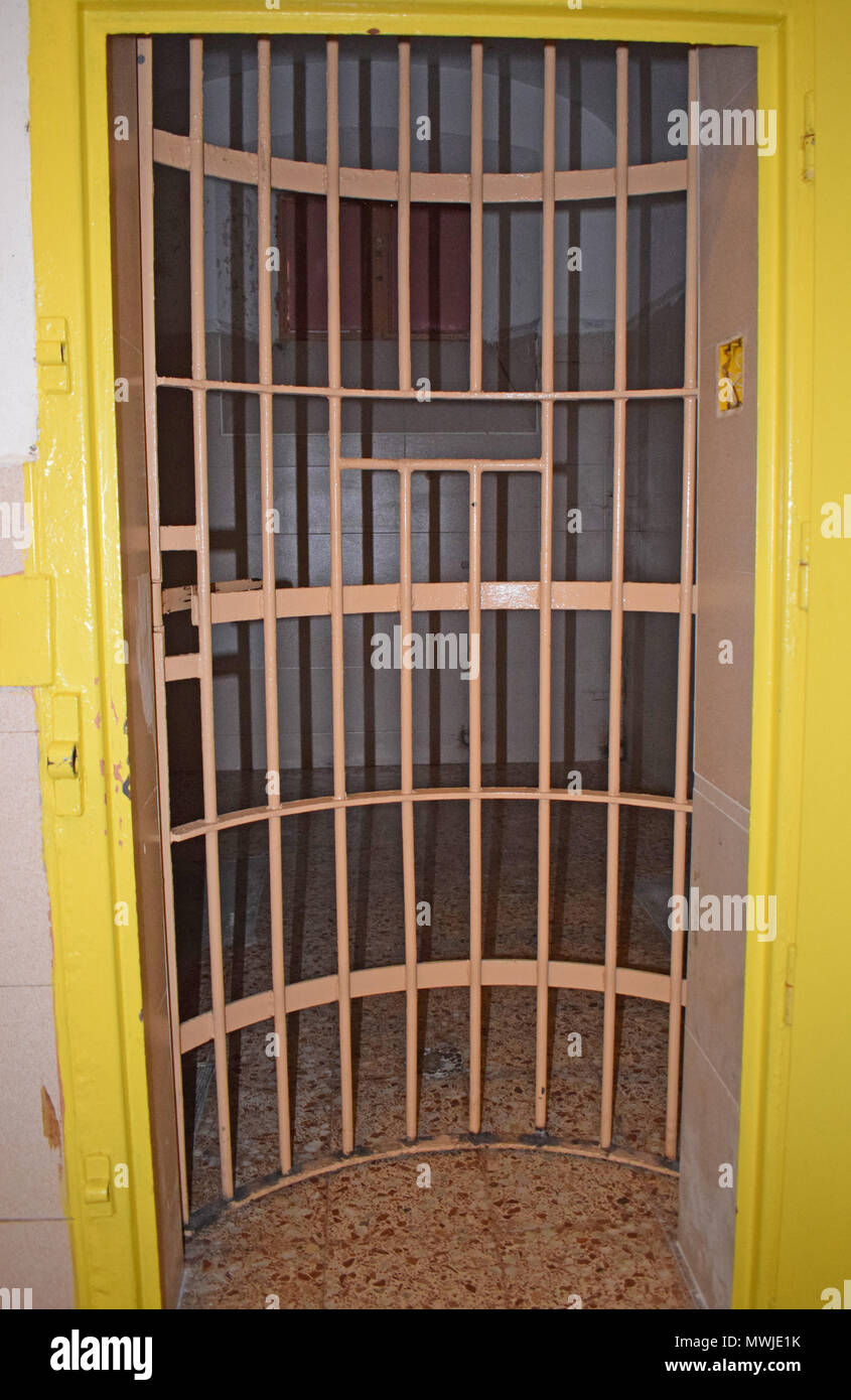 Model of Barcelona, old closed prison Stock Photo - Alamy
