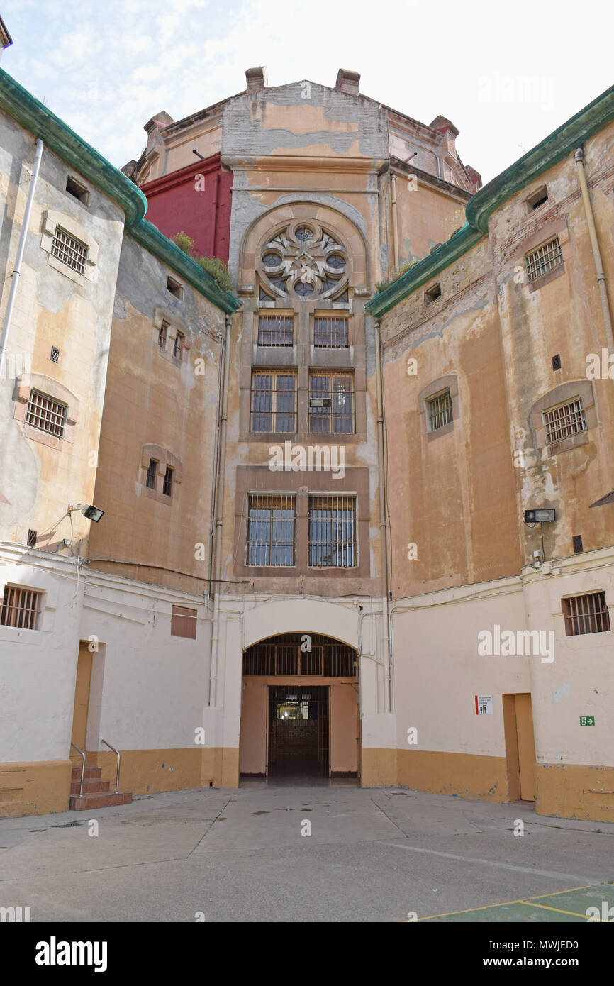 Model of Barcelona, old closed prison Stock Photo - Alamy