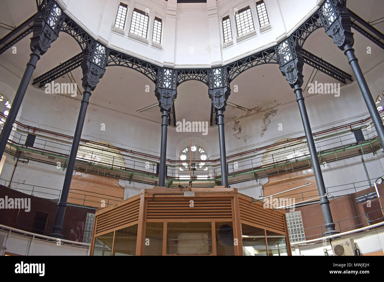 Model of Barcelona, old closed prison Stock Photo - Alamy