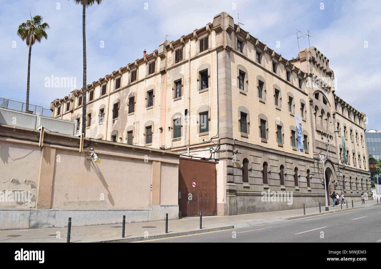 Model of Barcelona, old closed prison Stock Photo - Alamy