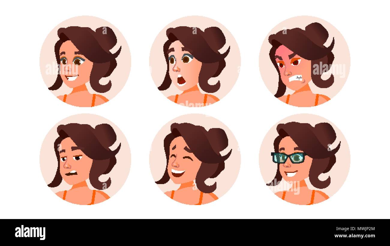 Woman Avatar People Vector. Default Placeholder. Strong Pictogram. Flat ...