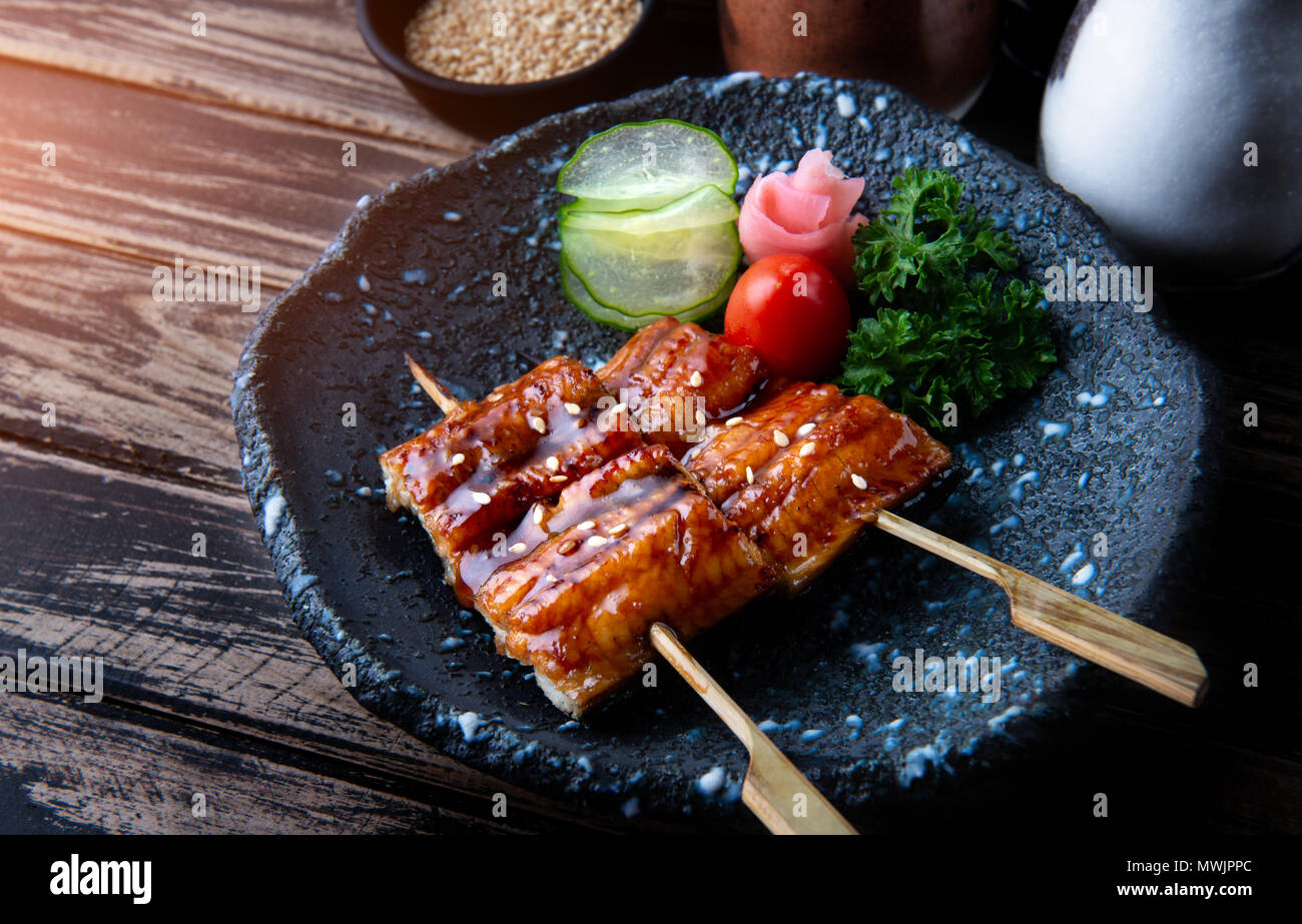 Unagi with eel hi-res stock photography and images - Alamy