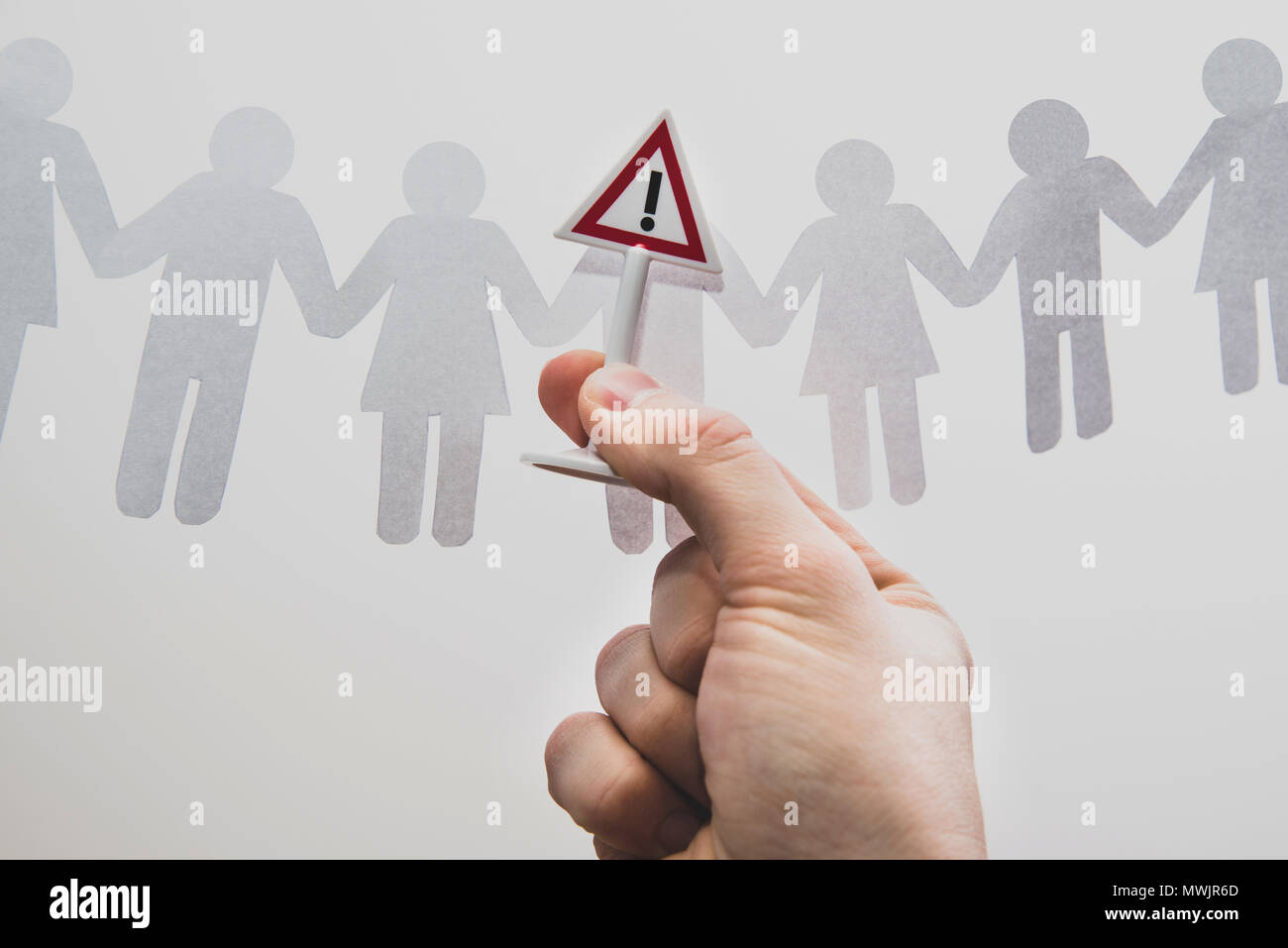 Employee warning sign hi-res stock photography and images - Alamy