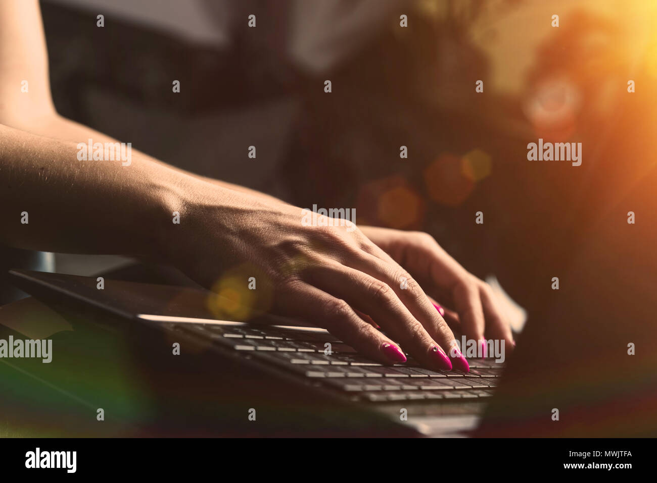 Catching up on reading hi-res stock photography and images - Alamy