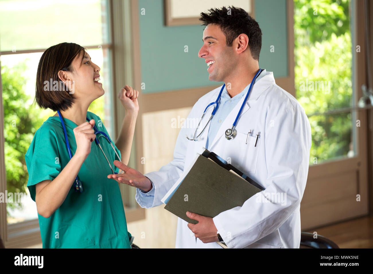 Diverse patients hi-res stock photography and images - Alamy