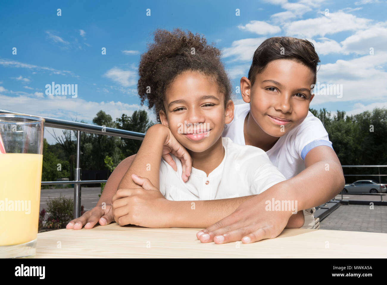 American kids hi-res stock photography and images - Alamy